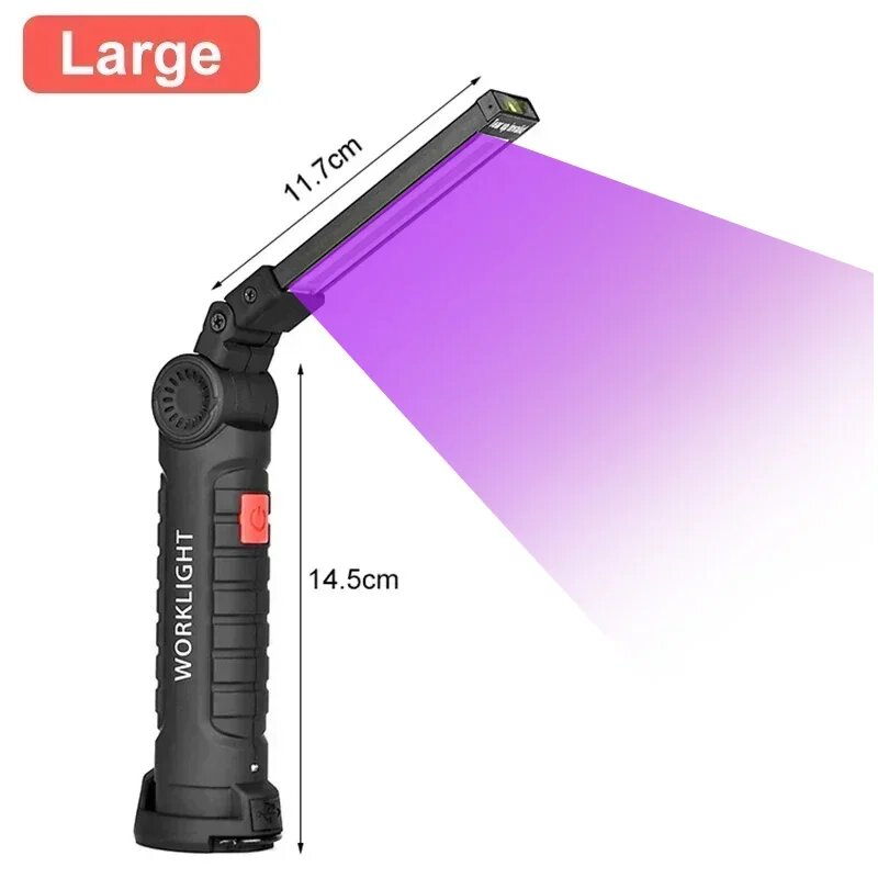Портативная УФ-лампа Heinast 395 нм, Long 1PC