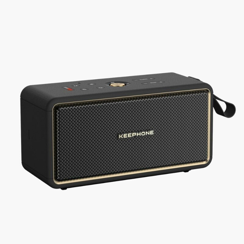Колонка беспроводная KEEPHONE MUSICPOD PRO 60W, Bluetooth подключение, Черный