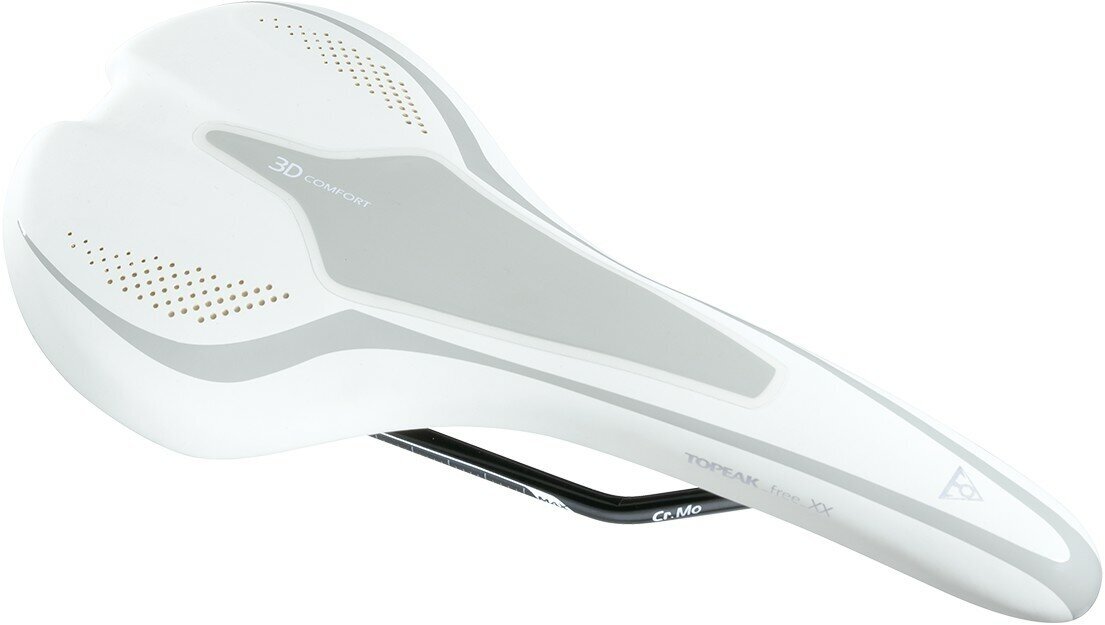 Седло спортивное Topeak Free XX (TS-XX02), цвет Белый