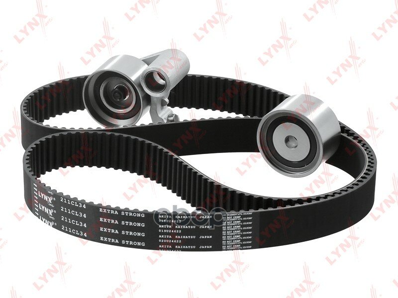 Комплект ремня ГРМ (усиленный ремень) LYNXauto арт. PK1293