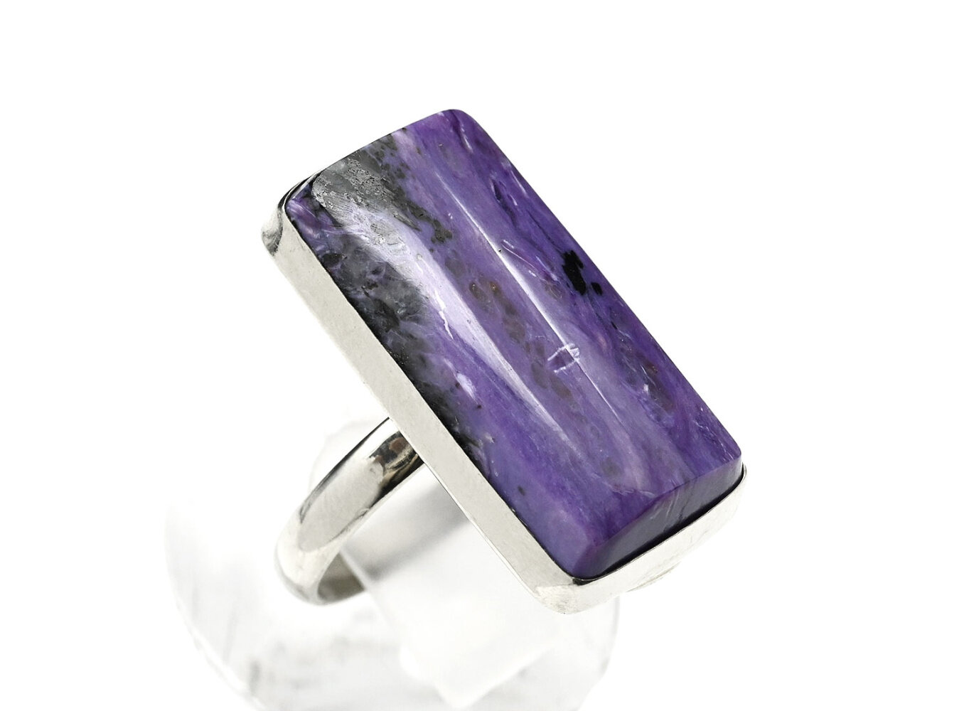 Кольцо, чароит