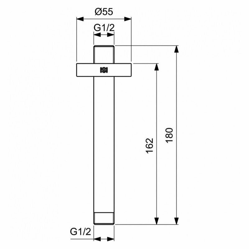 Потолочный держатель верхнего душа 150 мм Ideal Standard B9446XG