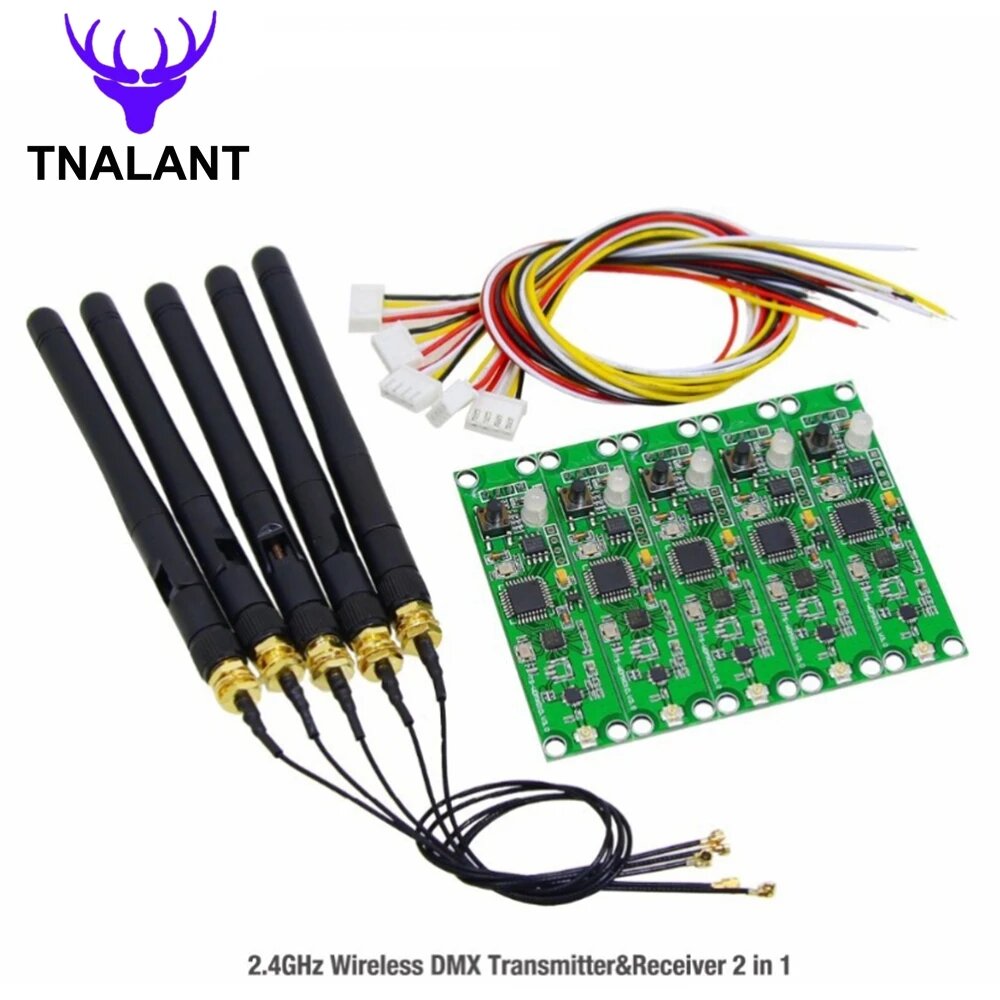 Беспроводной DMX приемник-передатчик TNALANT DMX512 Transmitter & Receiver 1PCS