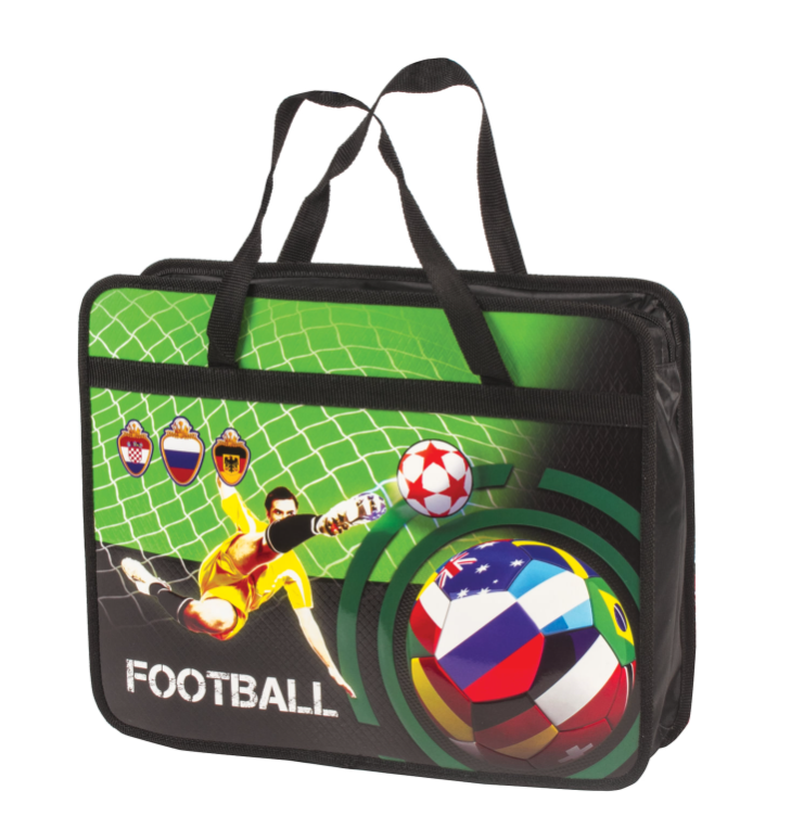 Папка школьная А4 "Sport" с ручками