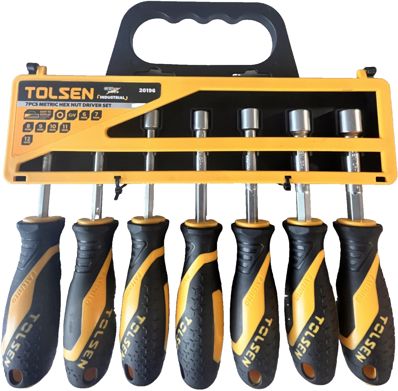 Набор ключей с торцевой отверткой Tolsen, 7 размеров