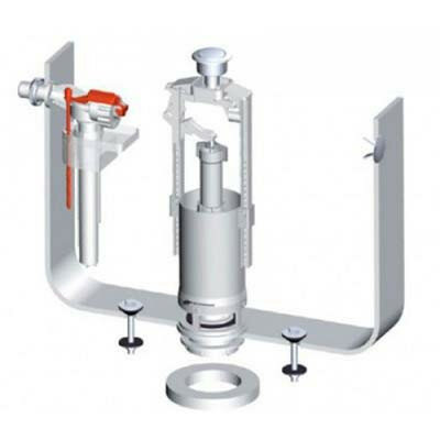 Комплект арматуры, боковой 3/8" (Alca PLAST) SA2000-3/8"