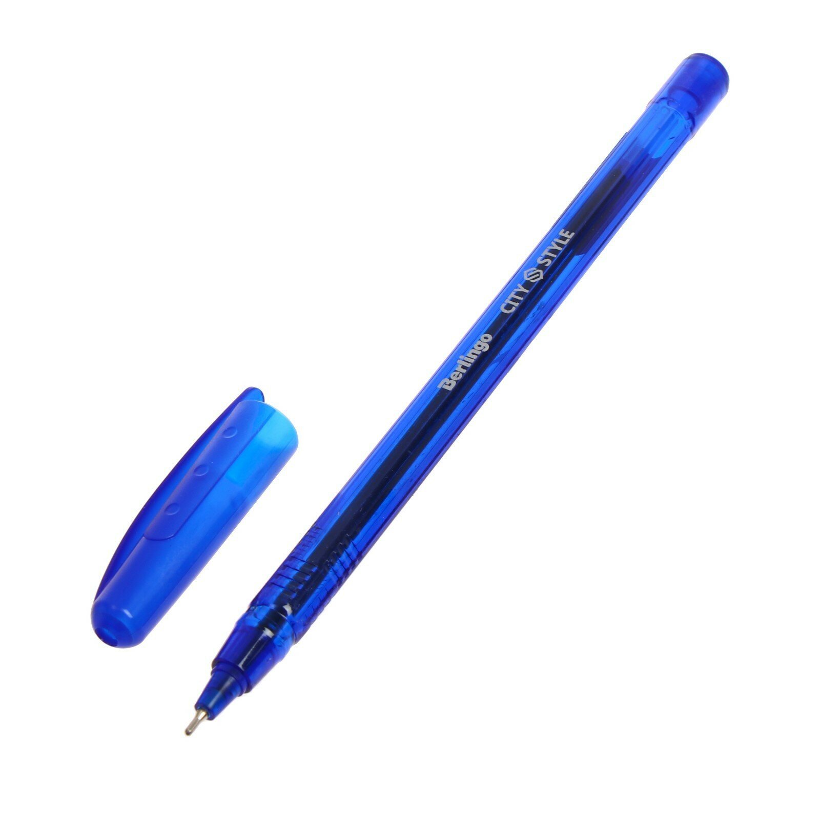 Ручка шариковая Berlingo City Style, синяя, 0.7мм