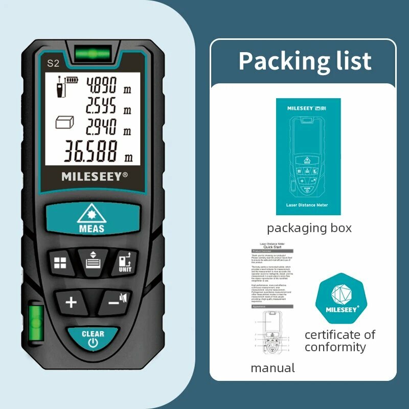 Лазерная рулетка MILESEEY S2