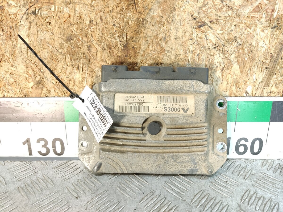 Блок управления двигателем RENAULT Megane 2003 2009 8200387138