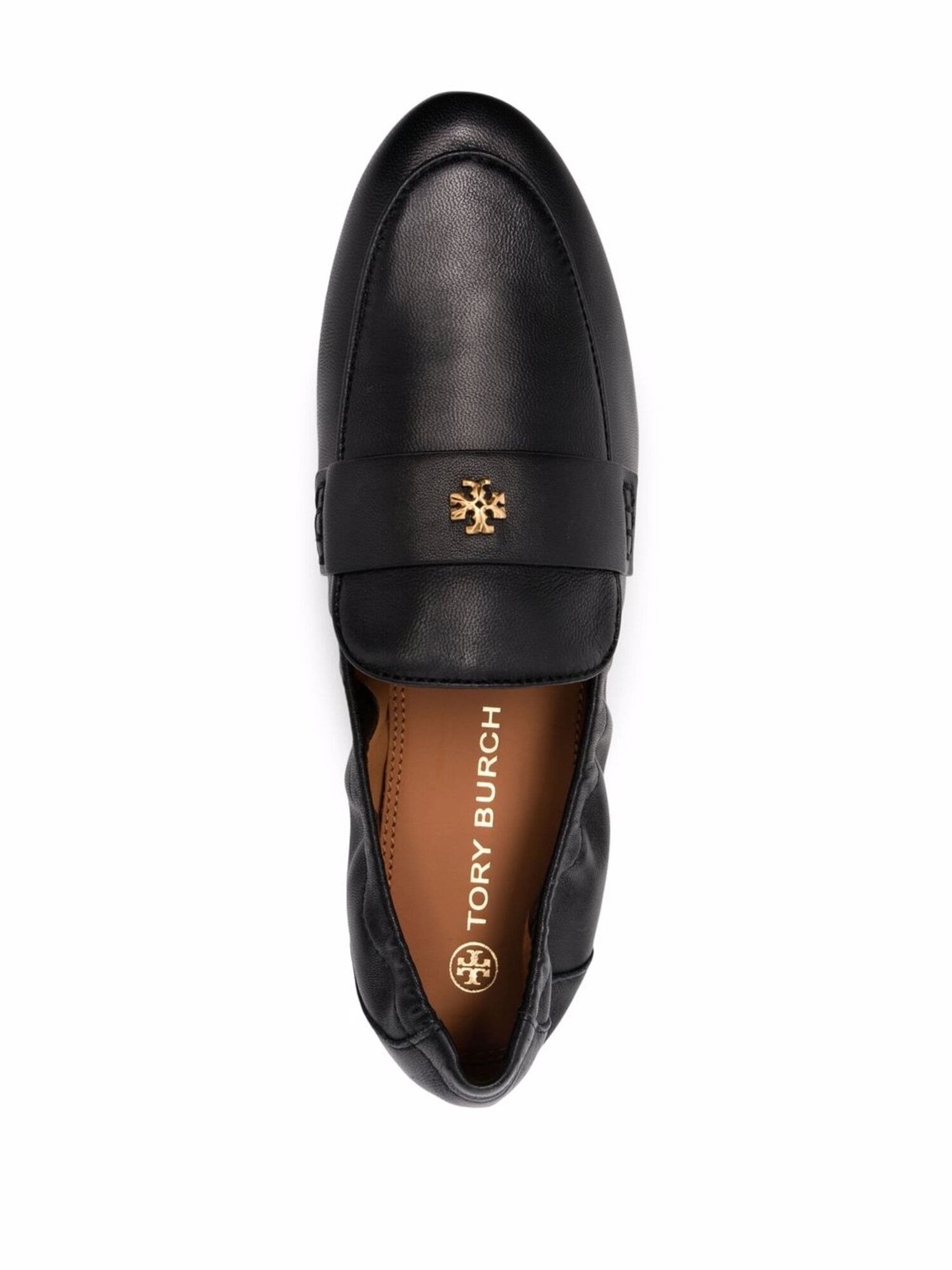 Лоферы Tory Burch Ballet, размер 9.5, black/black — фото 1