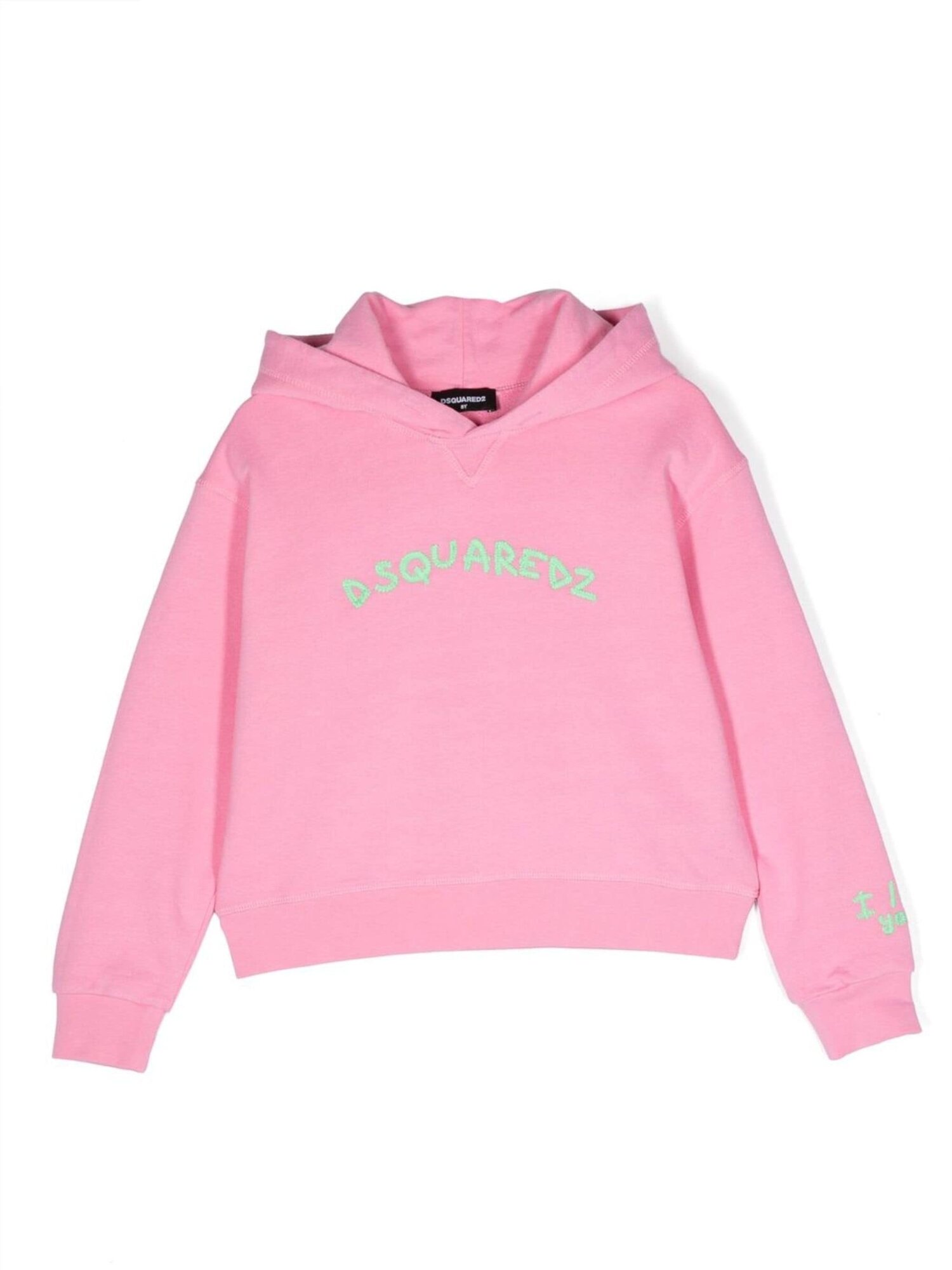 Худи Logo-embroidered longsleeved hoodie