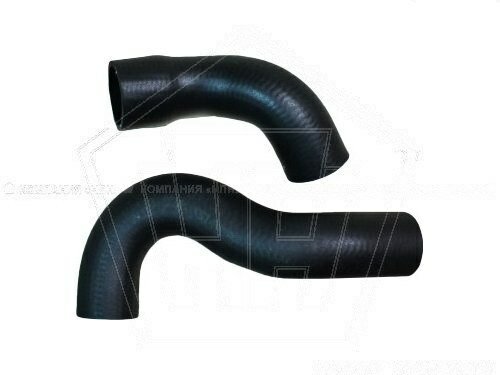 Патрубки для а/м газ 3309 радиатора (2 шт.) дв. ммз-245 (33081-1303010/25)