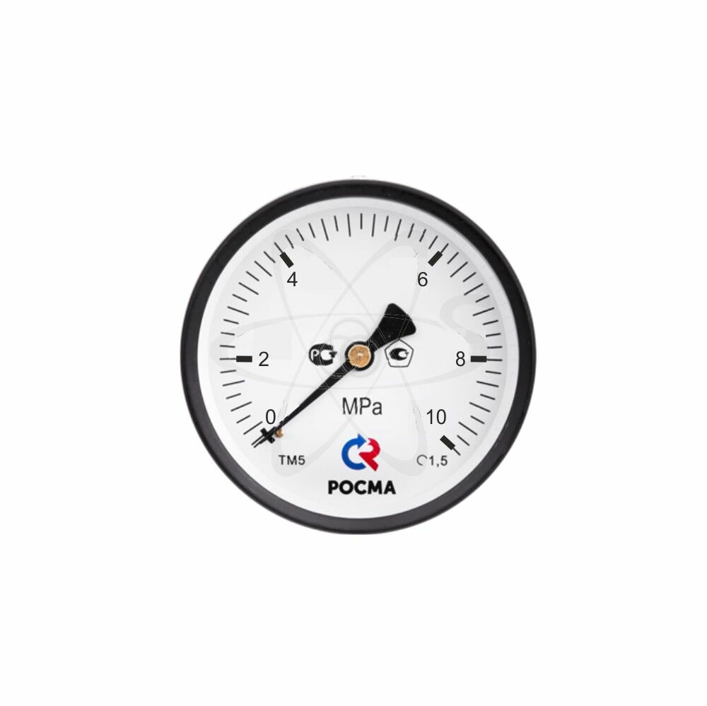 Манометр ТМ-310Т.00 (0.10 МPа) осевой М12х1,5 кл2.5 - росма