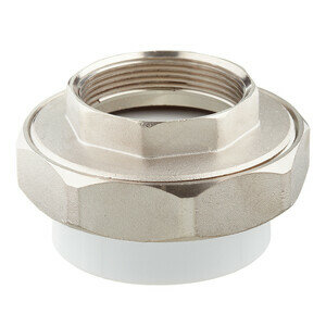 Муфта полипропиленовая разъемная (американка) 63 мм х 2 ВР(г)