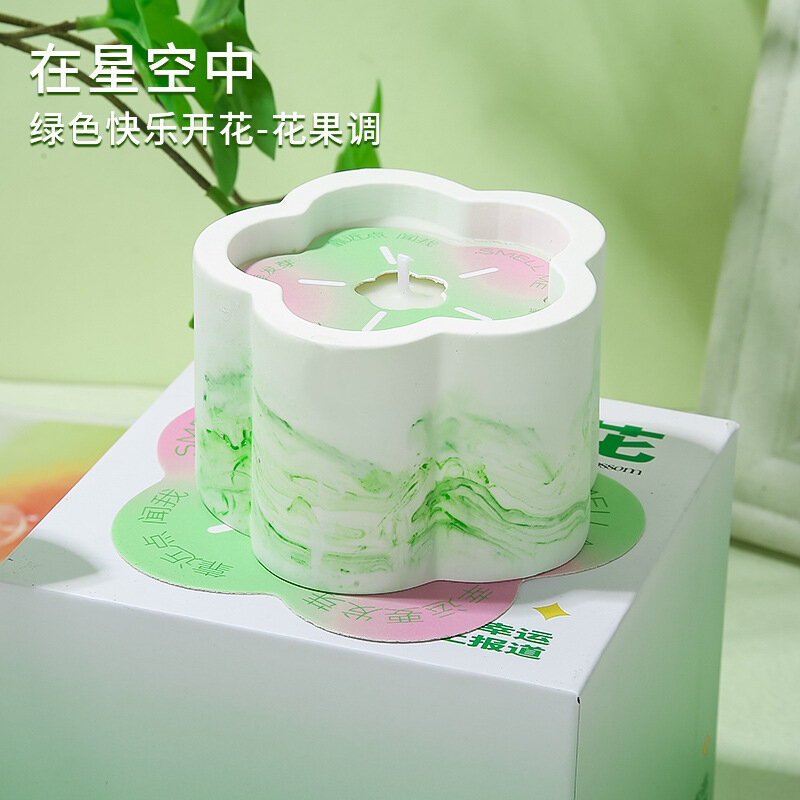 Подарочная коробка Modern gardener "Happy flower blooming", для ароматических свечей