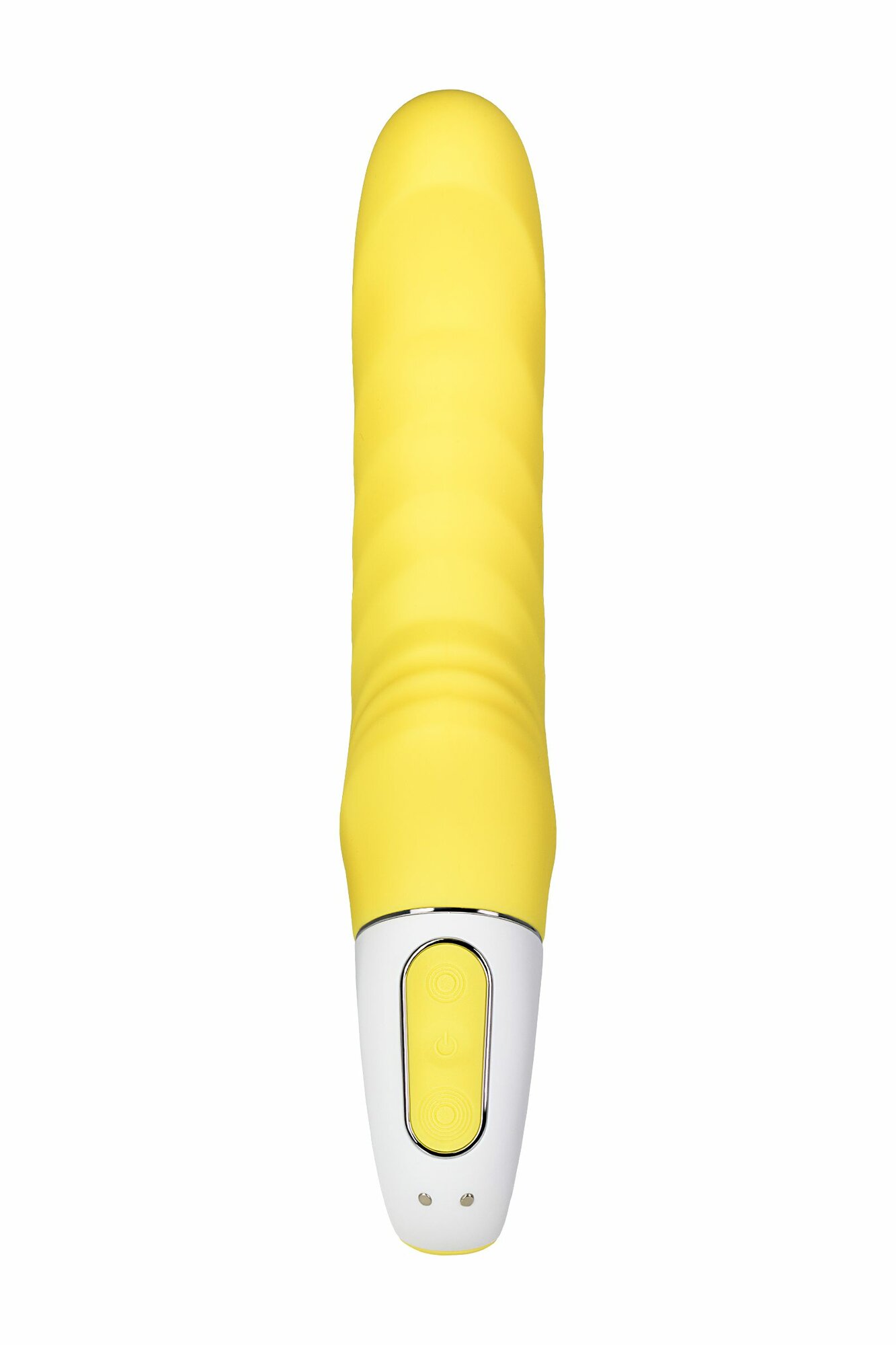 Нереалистичный вибратор Satisfyer Vibes Yummy Sunshine, силикон, желтый, 22,5 см. Satisfyer Нереалистичный вибратор Satisfyer Vibes Yummy Sunshine, силикон, желтый, 22,5 см.