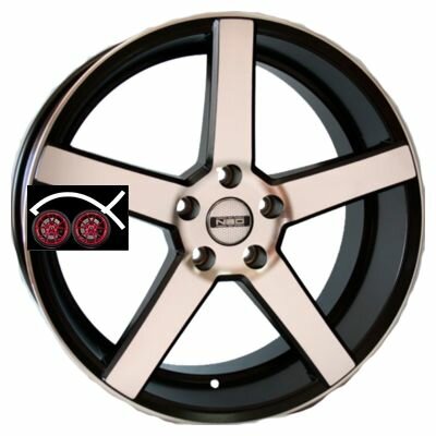 Диск Neo V03 6.5x16 5x100.0 ET40 D57.1 черный