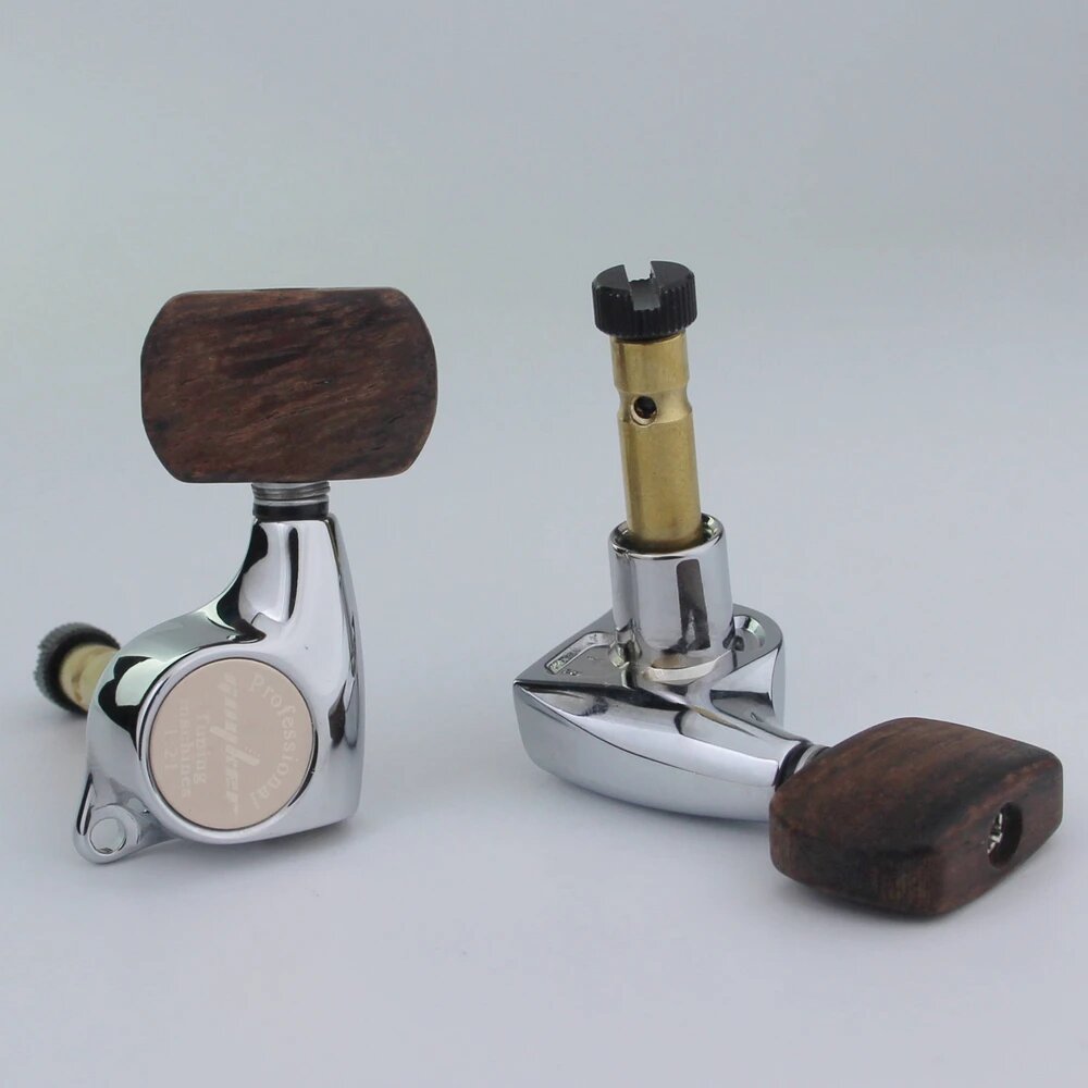 Тюнеры для гитары GUYKER GK510D73CFL, ручка Wooden Handle