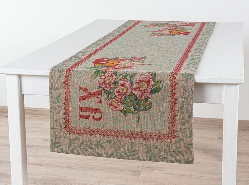 Дорожка льняная Оршанский Ленокомбинат "Пасха", лен, 45 см x 150 см