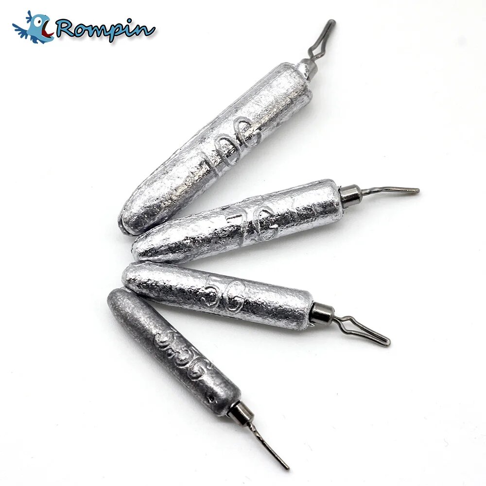 Rompin рыболовные грузила из свинца 3.5г/5г/7г/10г 7g