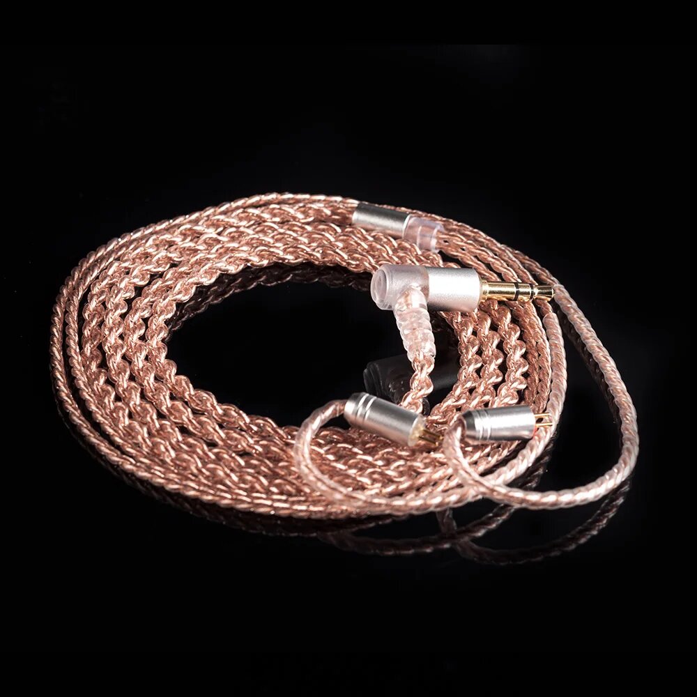 KBEAR 4-ядерный медный кабель для наушников