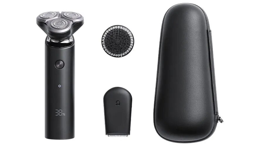 Электробритва мужская Xiaomi Mijia Mi Rotary Electric Shaver S500c Набор для бритья 3 in 1 подарочный набор