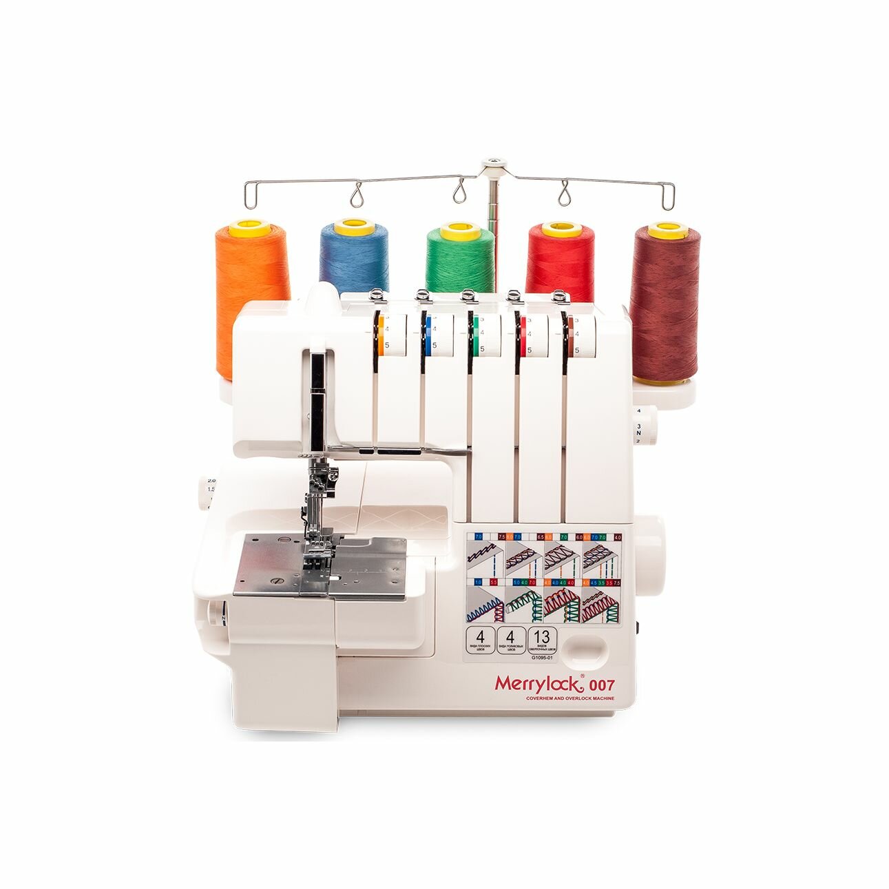 Коверлок Merrylock 007 белый