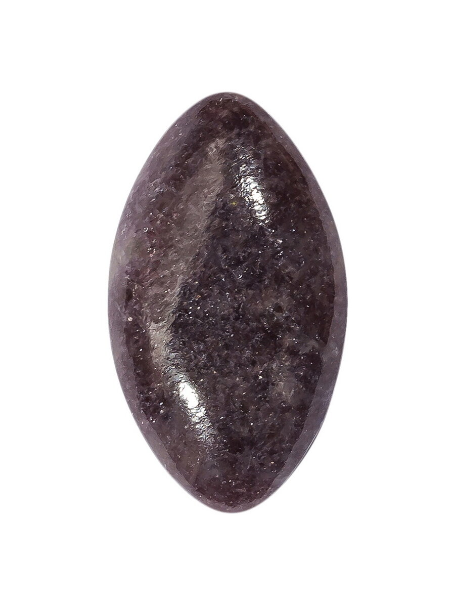 Кабошон Лепидолит 38х21х6 мм.