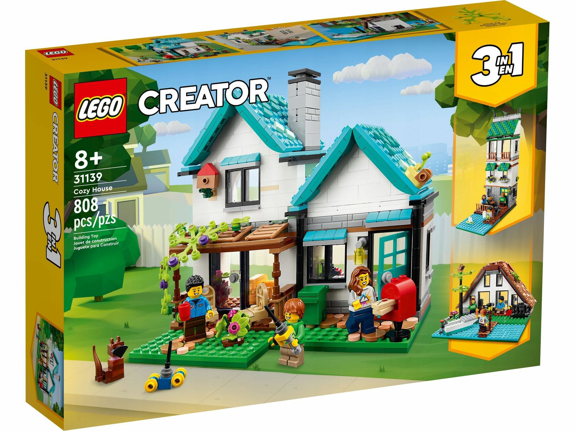 Конструктор LEGO Creator 3 в 1 - Уютный дом - Лего Креатор 31139