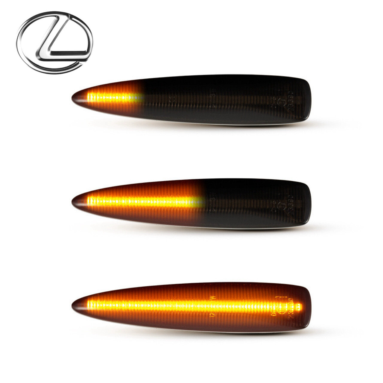 Динамические поворотники для Lexus