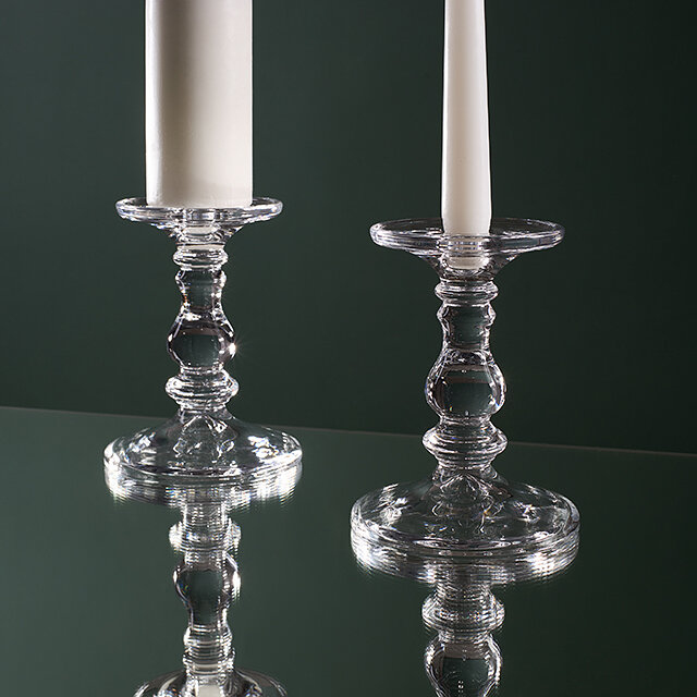 Стеклянный подсвечник Theresia 15*11 см, EDG, 105924-00