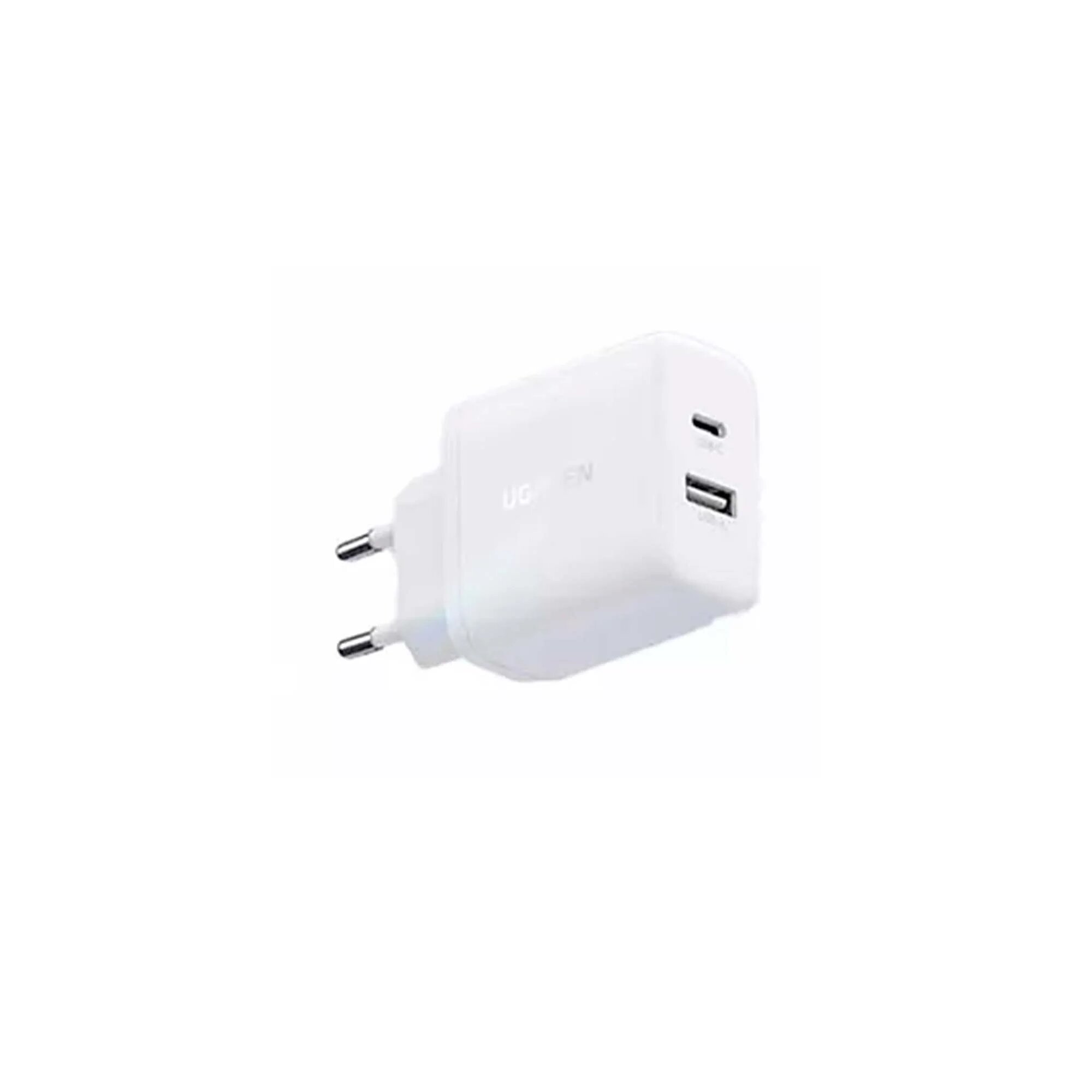 Сетевое зарядное устройство Ugreen X227 (45310) USB-A - USB-C PD Charger EU 20W white