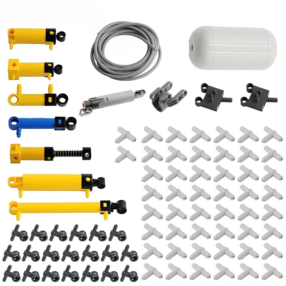 Пневматические блоки Wishiot 83 шт, совместимые с 42043/47225