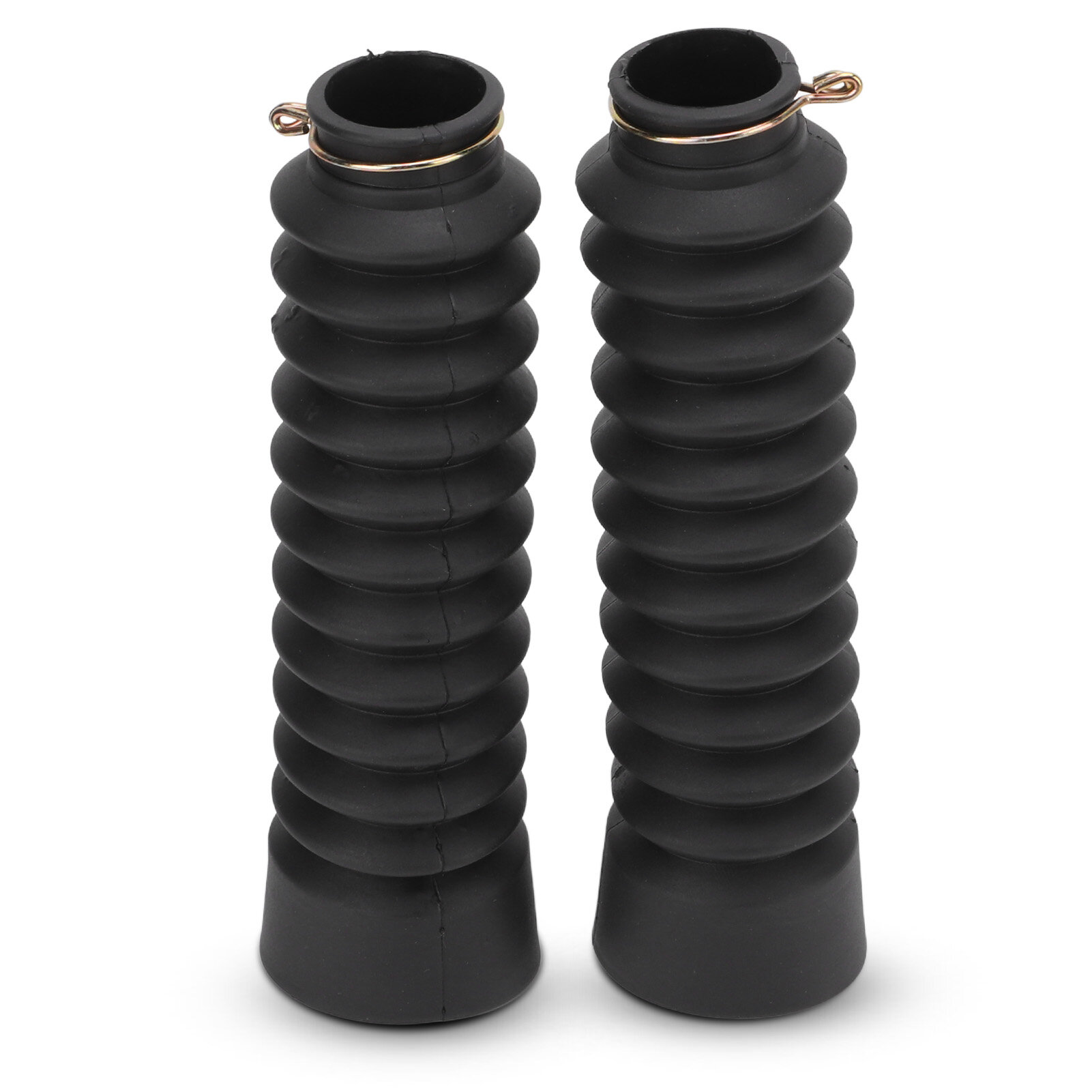 Пара чехлов для передней вилки мотоцикла, защитные гофры для амортизатора CG125 125CC