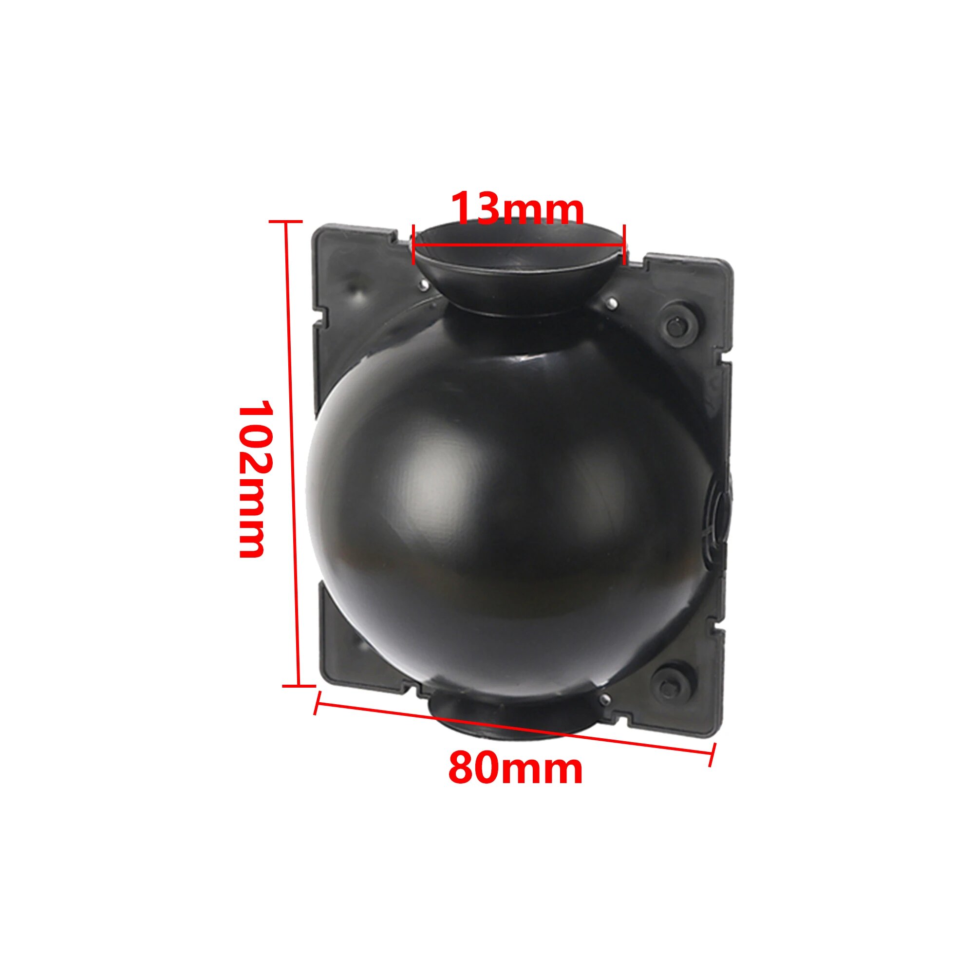Горшки для укоренения Adhere To Fly 5 шт. M-black-5Pcs