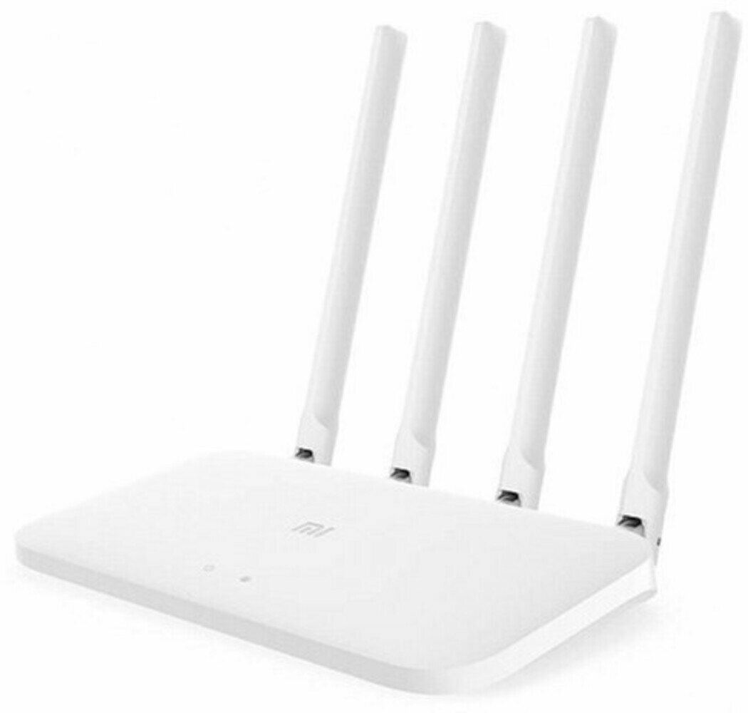 Роутер Xiaomi Mi WiFi Router 4C, стандарт Wi-Fi AC, поддержка 4G, белый