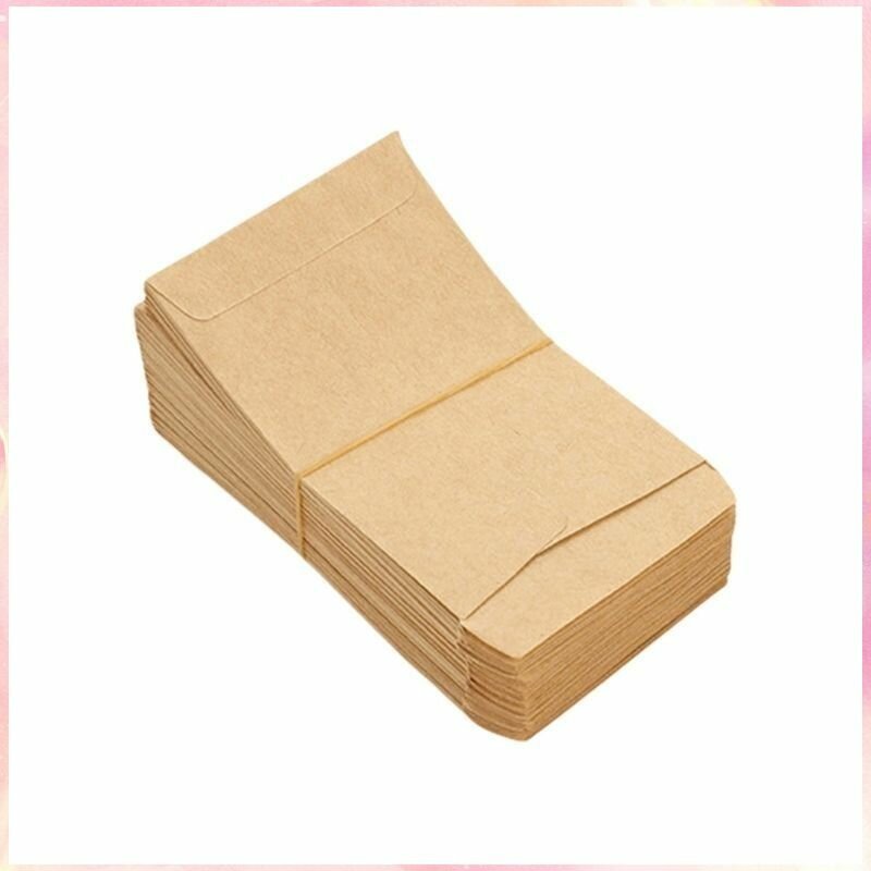 Эксклюзивные крафтпакеты 100 штук для семян и сладостей