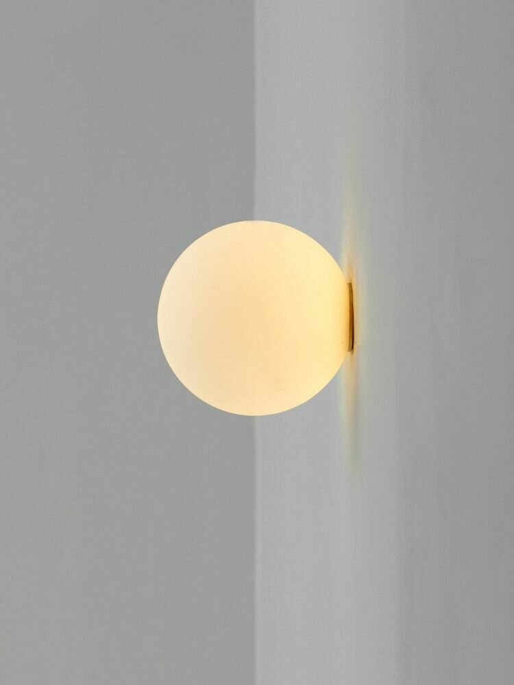 Бра, Настенный Светильник Из Облачного Камня В Форме Шара