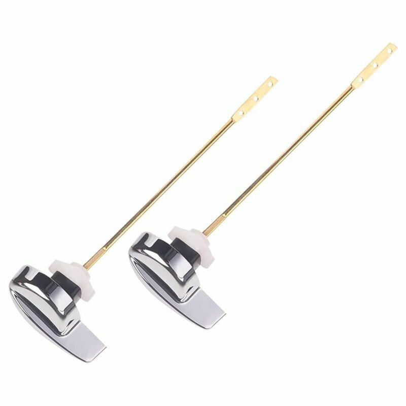 Универсальная ручка для смыва бачка унитаза с боковым креплением, сменный рычаг, подходит для большинства унитазов