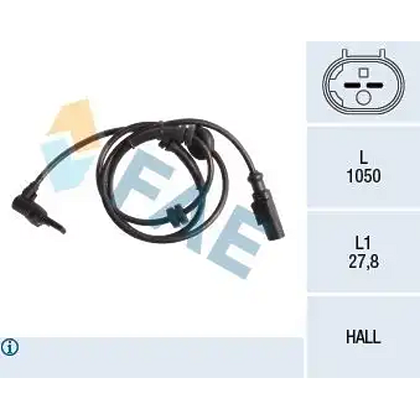 FAE 78250 датчик abs fiat