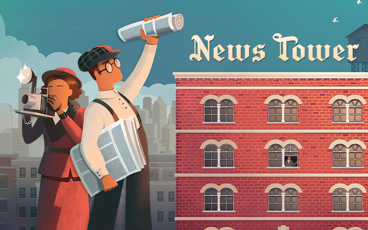 News Tower (Steam; Mac, PC; Регион активации РФ, СНГ; Английский язык)