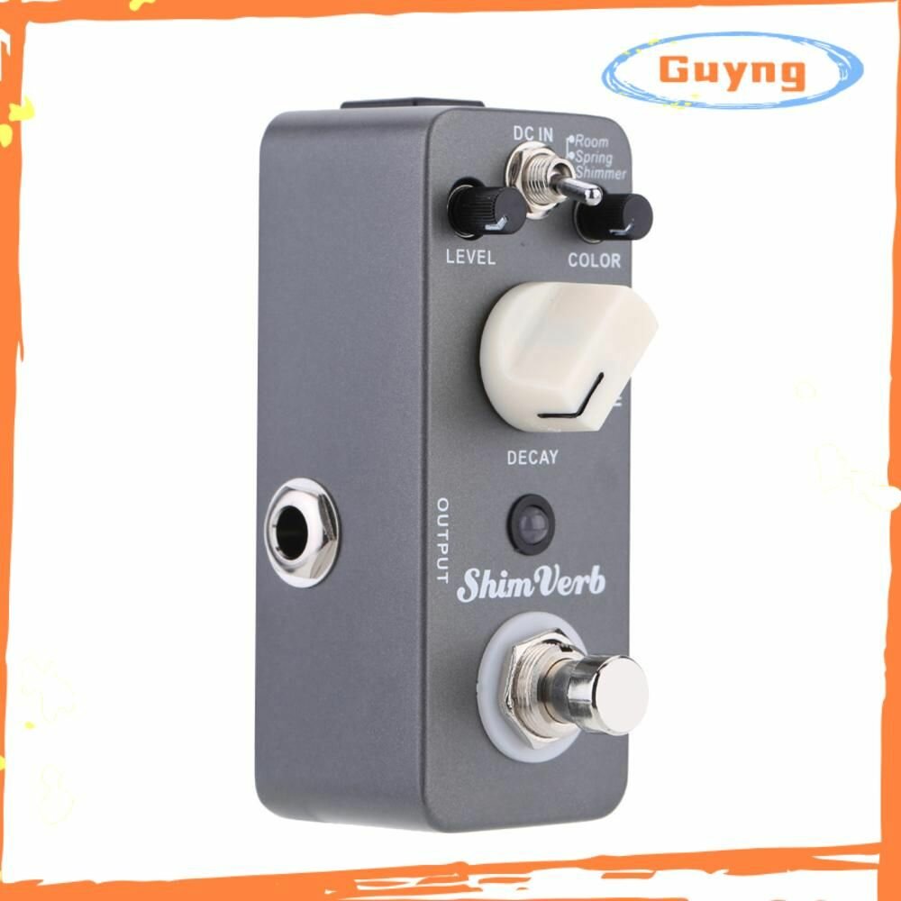 Mooer Shim Verb, эффект-педаль реверберации для электрогитары, идеальна для записи