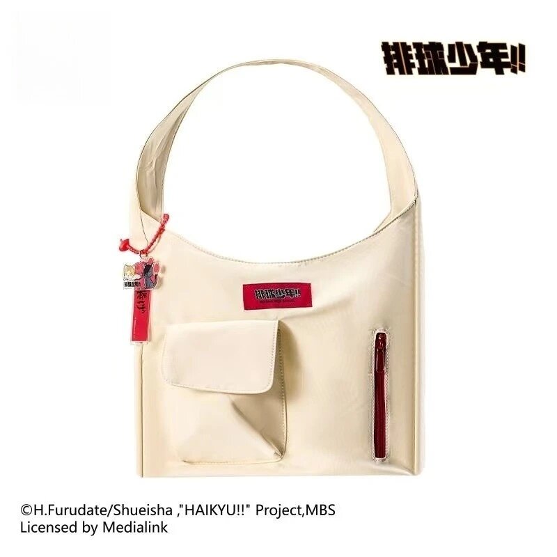 Сумка Haikyuu! бежевая, Bandai