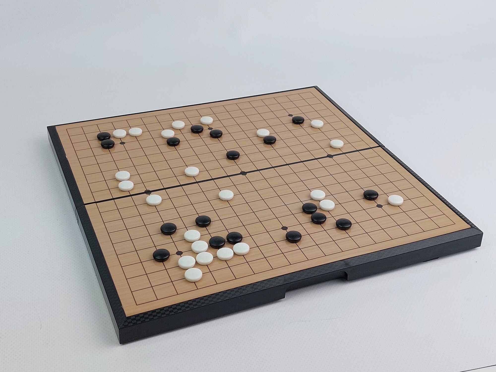 Игра Го магнитная Gomoku подарочная 28.5см х 28.5см, логическая настольная игра падук, игра вэйци