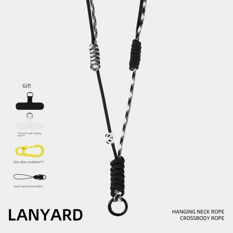 Ремешок-шнурок для телефона с креплением на шею или через плечо для Apple, Huawei, наушников, ID-карт, CCD с маленьким