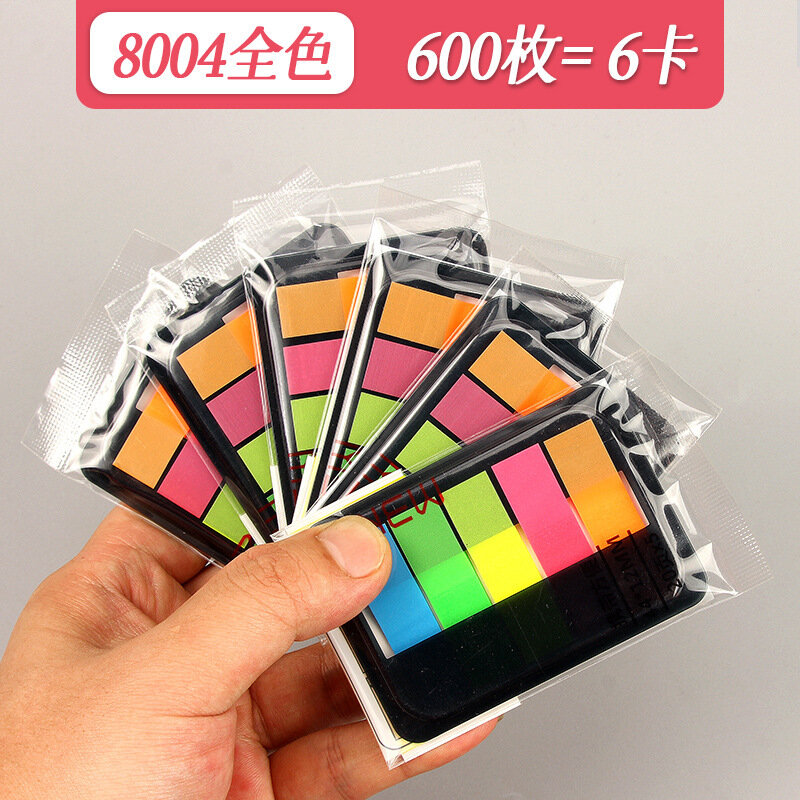 Индексные вкладки, наклейки, классификационные индикаторы, закладки, стикеры, записываемые маркеры для студентов, цветная флуоресцентная пленка, водонепроницаемые