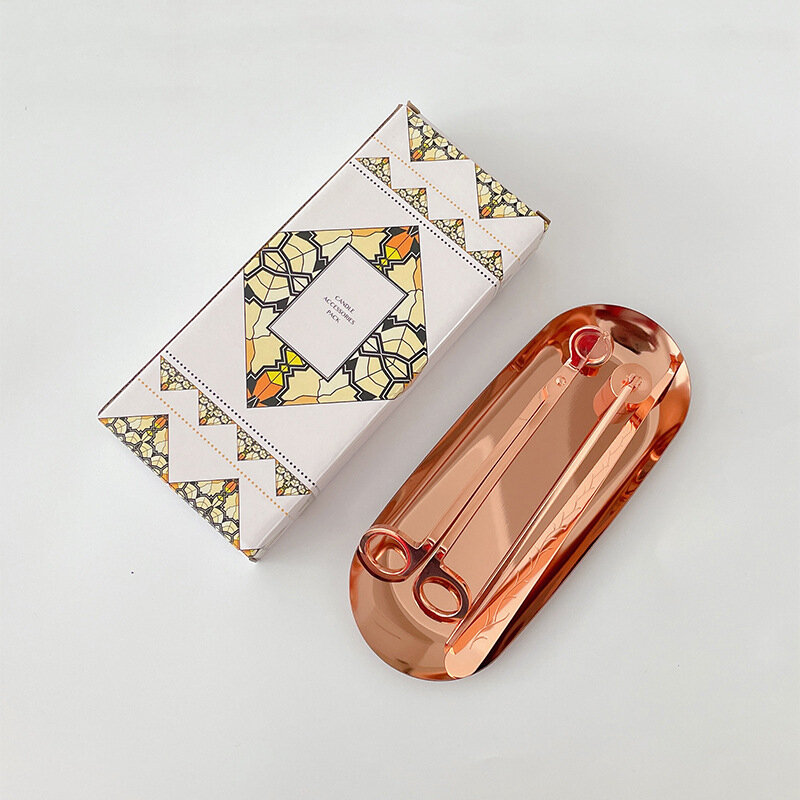 Набор инструментов для ароматерапии: ножницы для свечей, крючок для фитиля, гаситель для свечей, колокольчик для свечей, аксессуары для свечей, цветная коробка