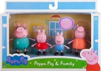 Peppa Pig Семейный набор из 4 фигурок