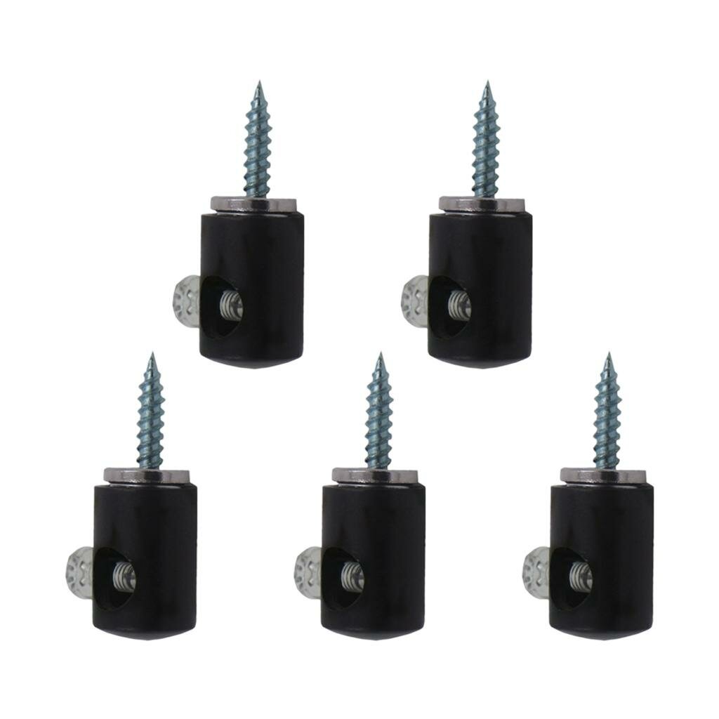 5 шт. Подвесной светильник, Кабельный крюк, Сменные проволочные зажимы, Потолочный Подвесной Фиксированный крюк для организации кабеля светильника