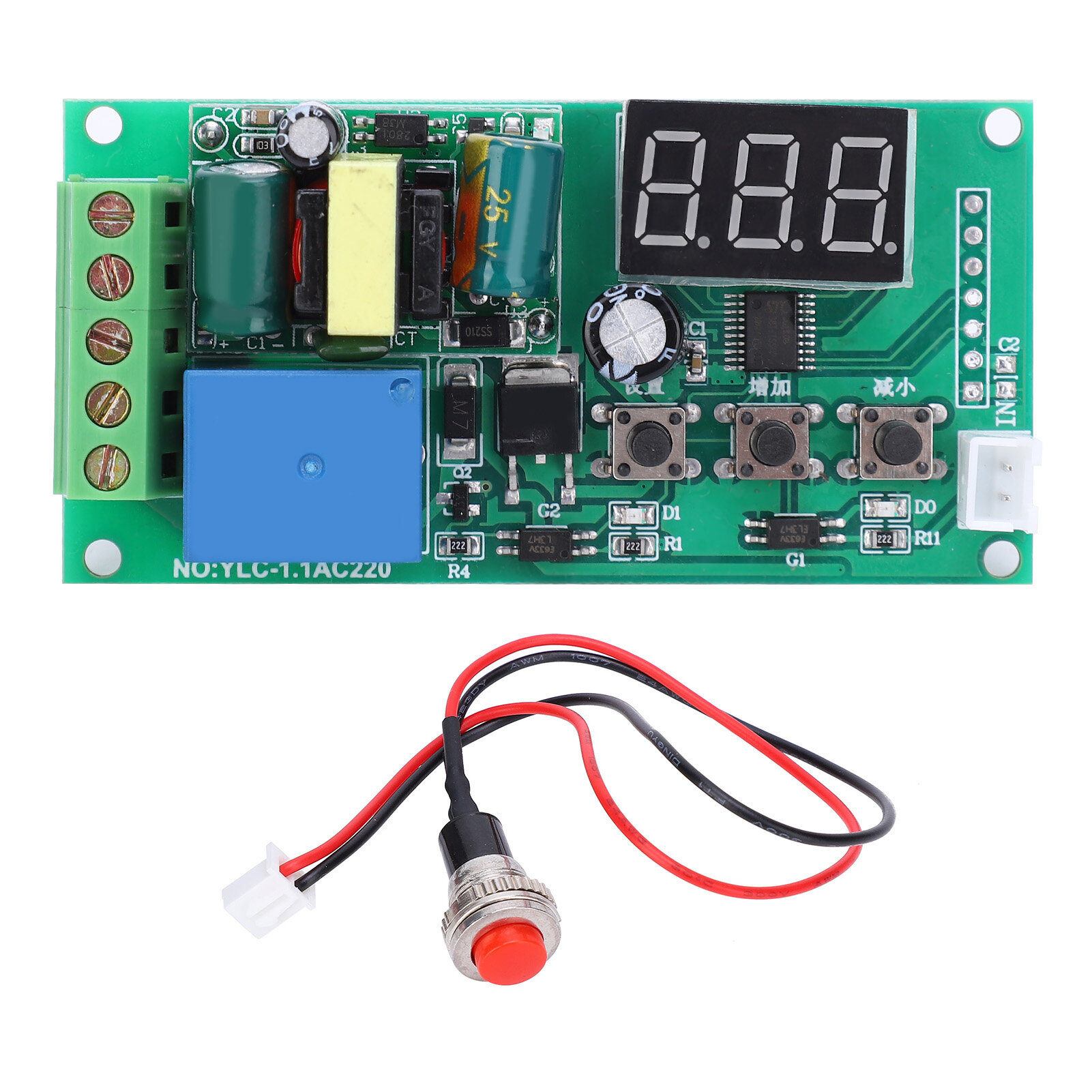 Модуль защиты от напряжения, цифровое реле, разрядный выключатель, для переменного тока